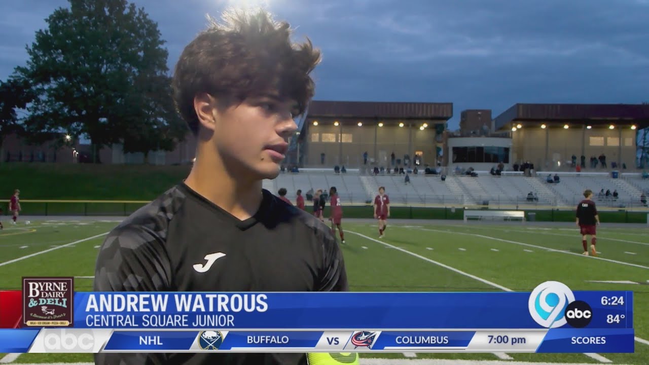 Student-Athlete of the Week: Andrew Watrous - YouTube