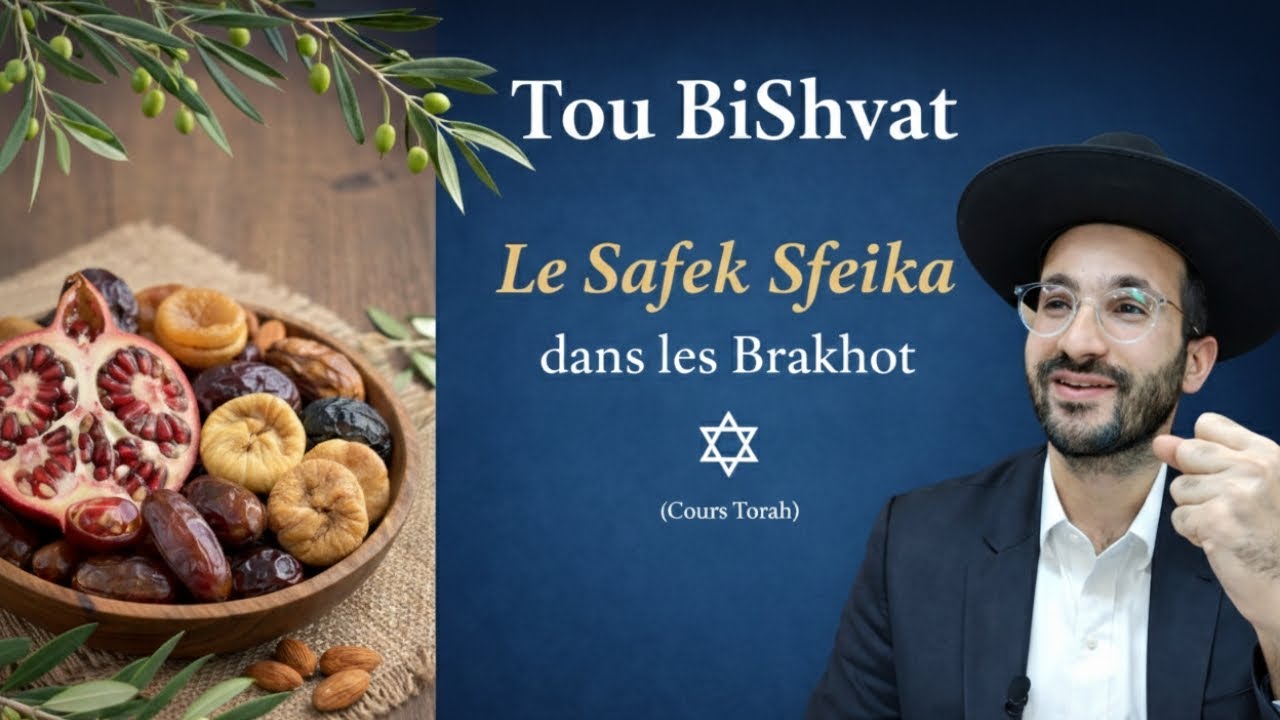 Tou BiShvat & Halakha : Le Safek Sfeika dans les Brakhot - YouTube