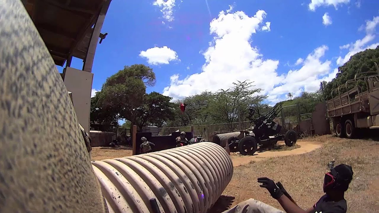 Another day in paradise (opac airsoft field) - YouTube