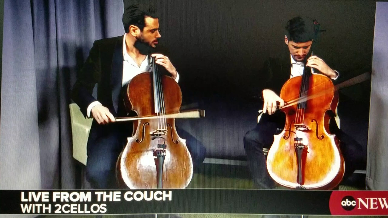 2CELLOS LIVE FROM THE COUCH - YouTube