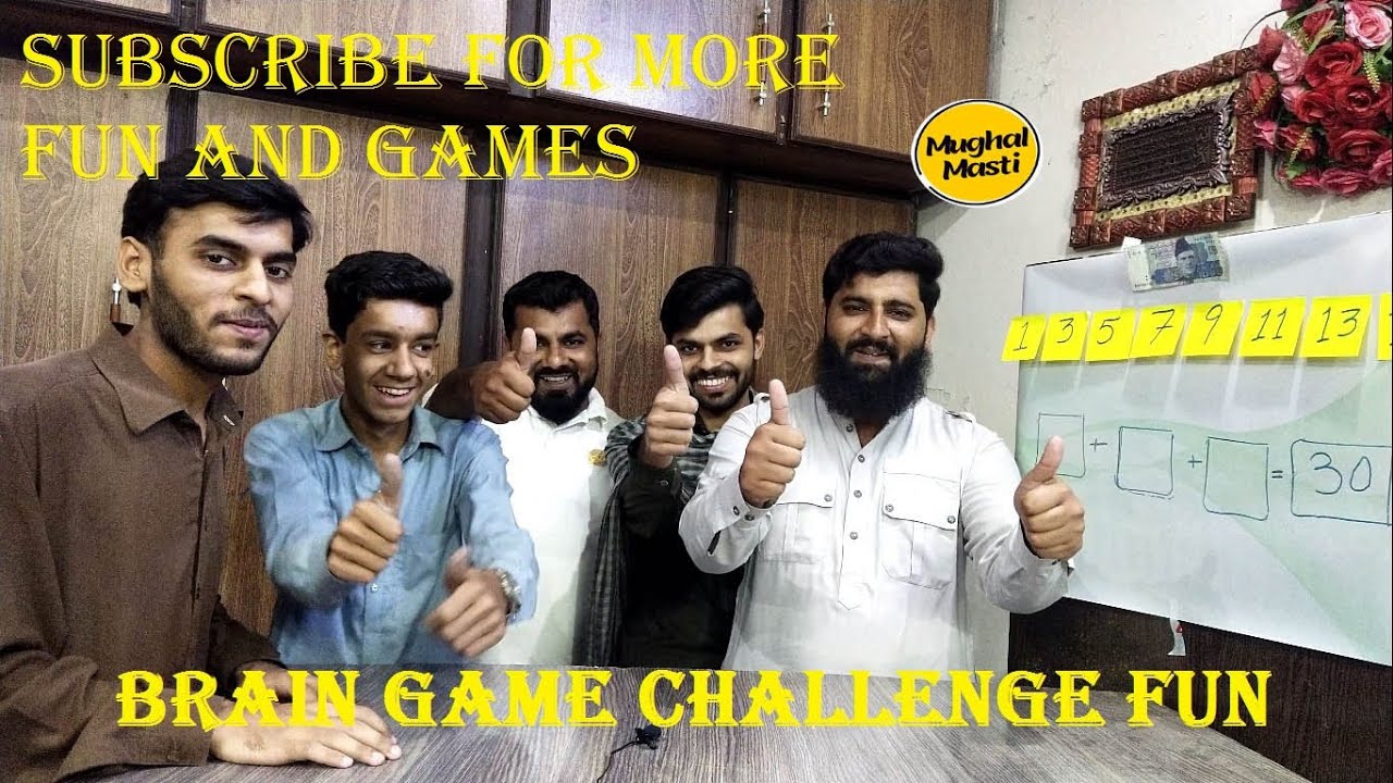 Brain Game Challenge| Choose Three Different Numbers |Make Correct ...
