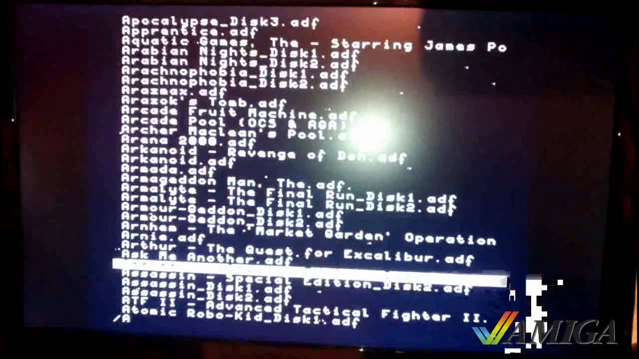 Amiga Floppy Emulator ADF commodore - YouTube