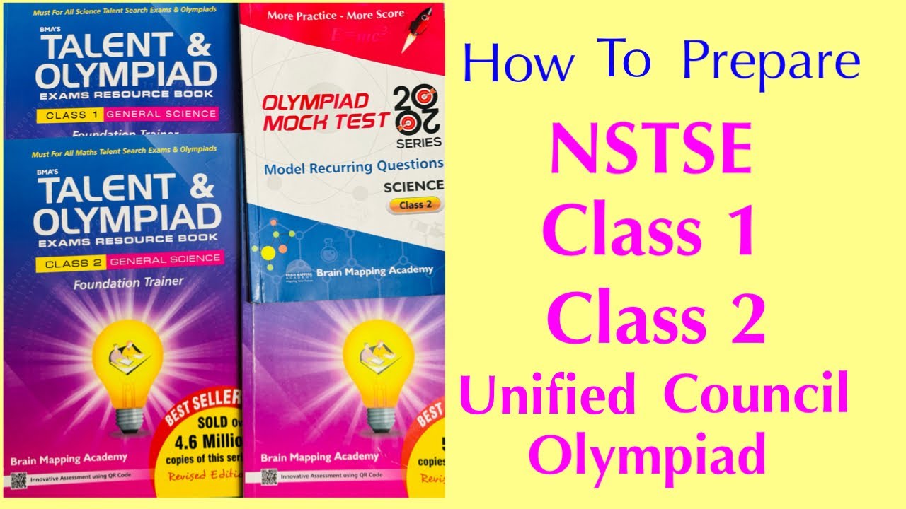 NSTSE Class 1 & Class 2/National Science Talent Search Examination ...