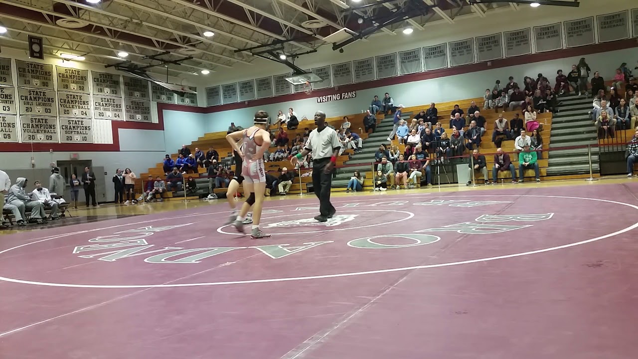 120 Isaac Barber South River vs Jacob Miller Broadneck - YouTube