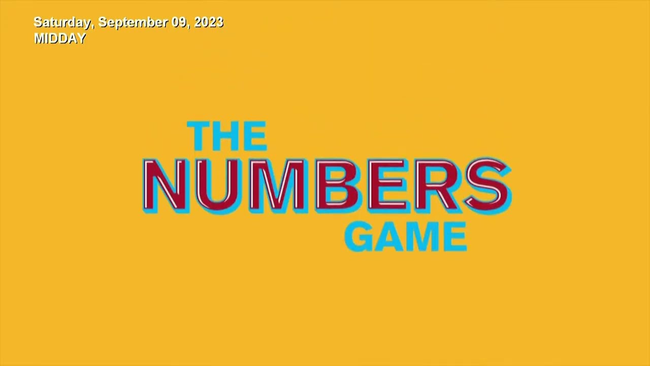 Midday Drawing: Saturday, September 9, 2023 - YouTube