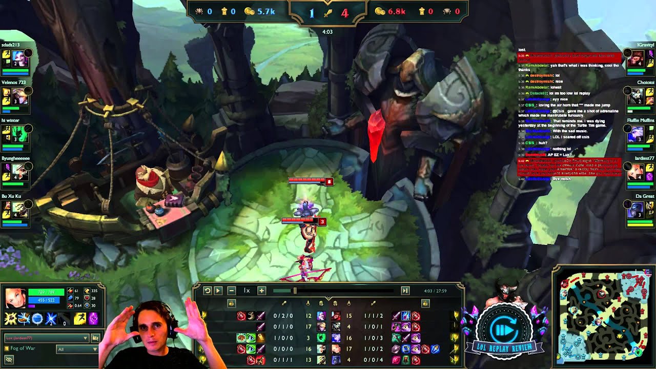LoL Replay Review #32 - Lux positioning for Diamonds - YouTube