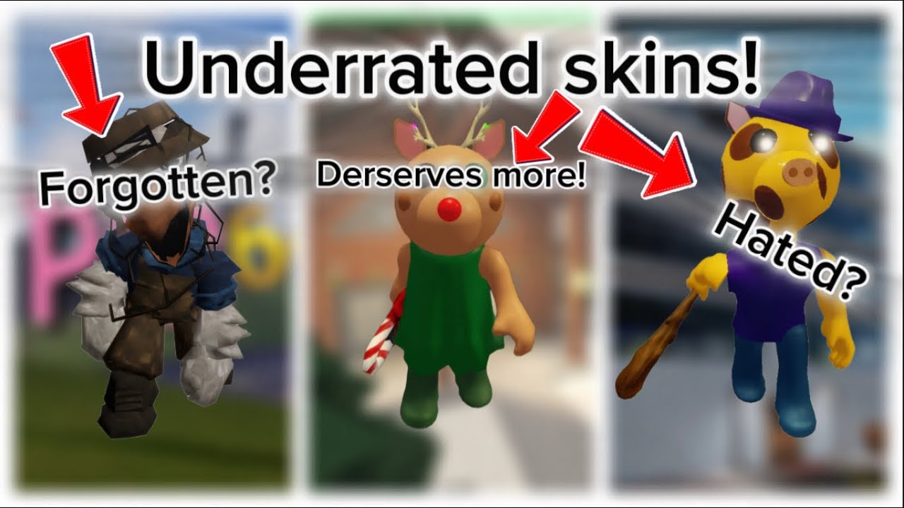 I Used Some of the MOST UNDERRATED Skins in Roblox Piggy! - YouTube