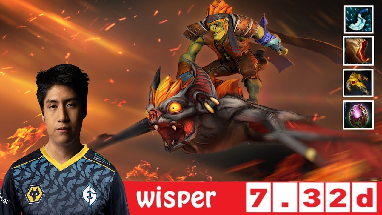 [DOTA 2] EG.Wisper the BATRIDER [EVIL GENIUSES vs ASTER [LIMA MAJOR] - YouTube