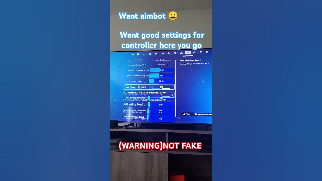 Best controller setting for ps4 not a joke there's proof #aimbot #bestsettings - YouTube