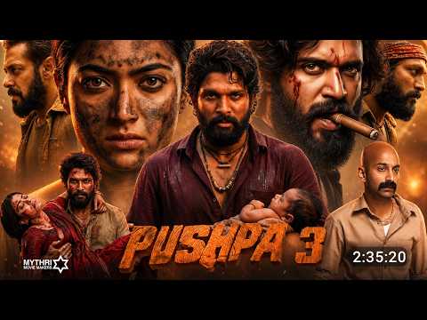 Pushpa 3 Full Movie Hindi Dubbed 2026 Release Update | Allu Arjun New Movie | South Movie