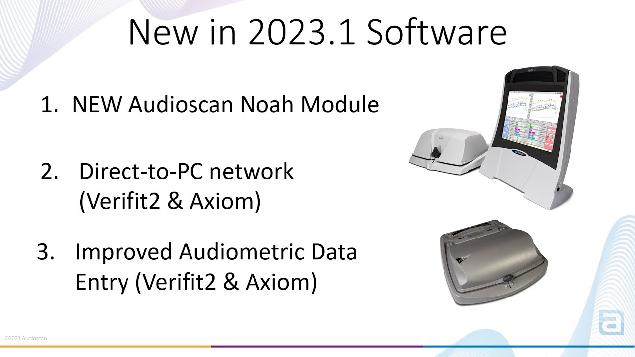 Audioscan Software Update 2023.1 - YouTube