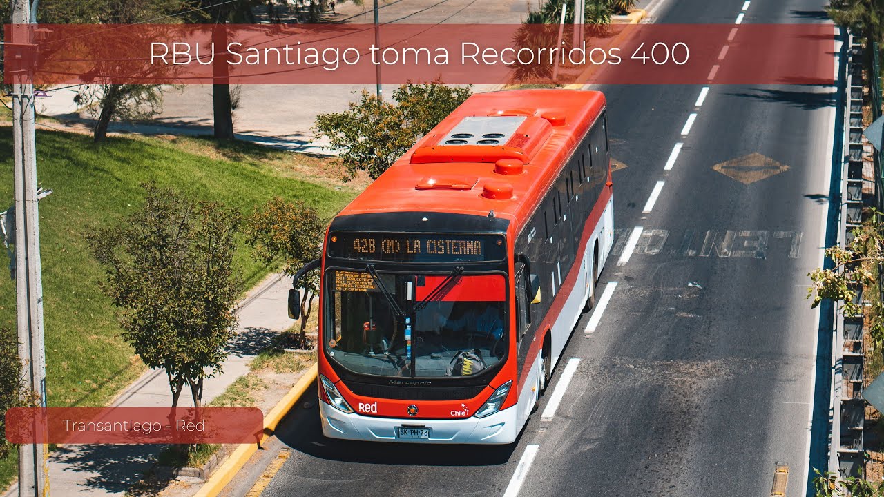 RBU Santiago toma recorridos 400 de Quilicura y Pudahuel | Transantiago ...