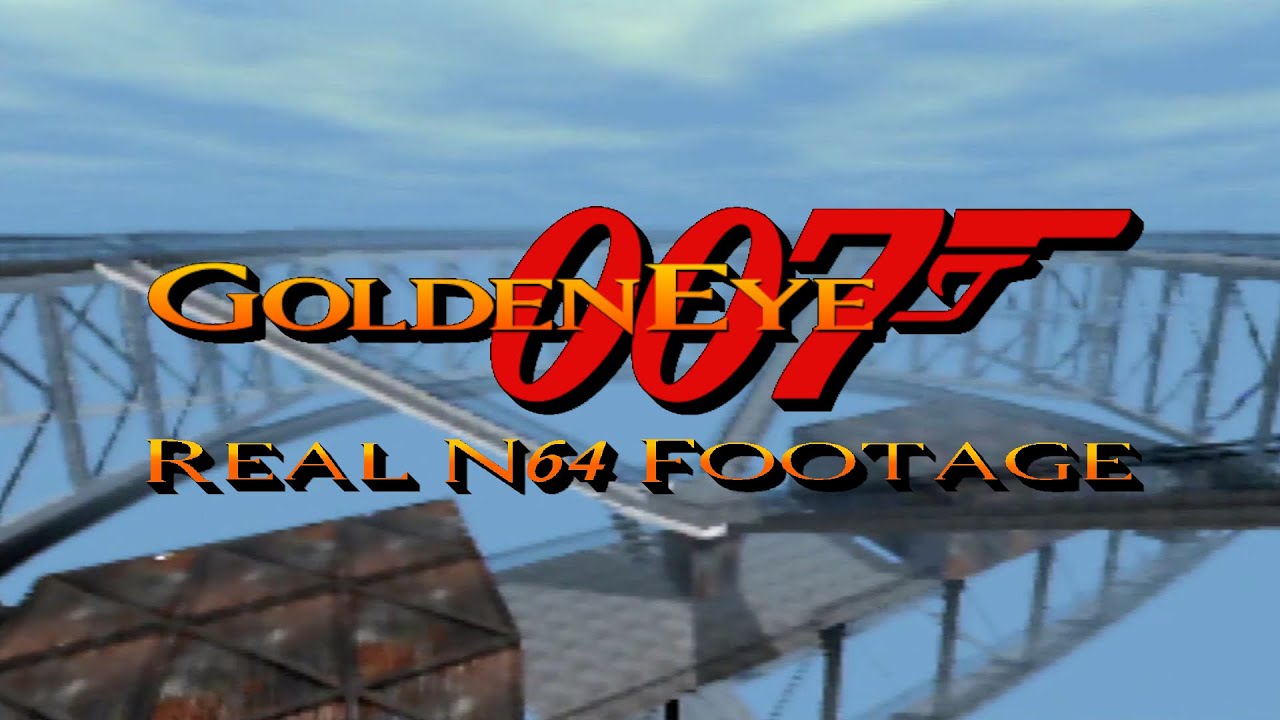 GoldenEye 007 - Cradle - 00 Agent [Real N64 Footage] [No Damage ...