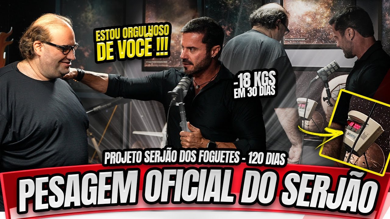 PESAGEM OFICIAL DO SERJAO DOS FOGUETES - YouTube