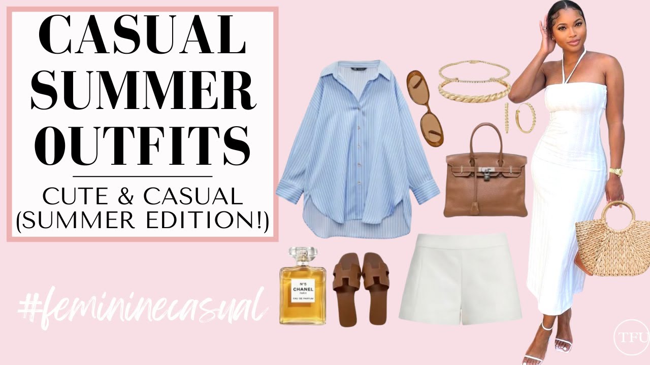 Casual Feminine Outfits - Simple & Stylish! | The Feminine Universe ...