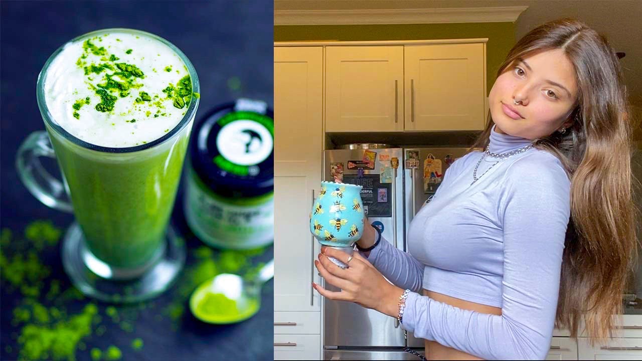 Trying new MATCHA LATTE Recipes - YouTube