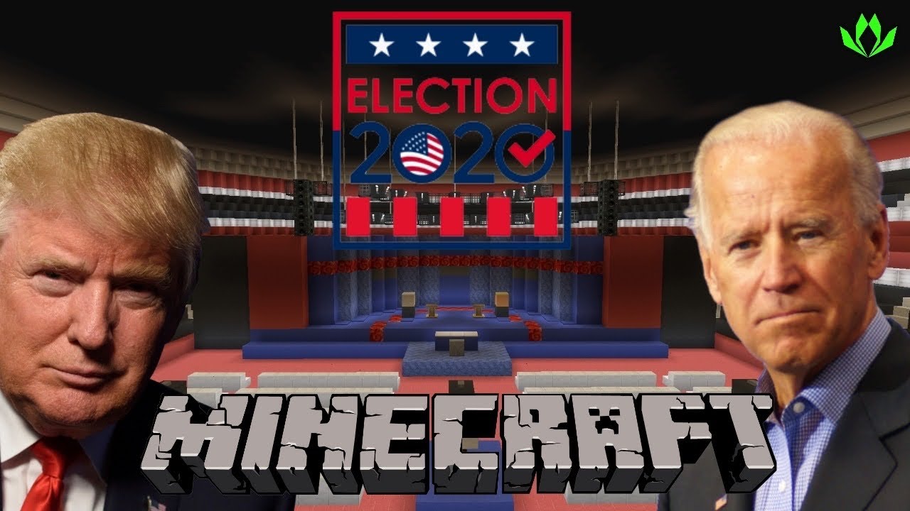 2020 Presidential Debate Stage - Trump vs Biden - Minecraft Arena ...