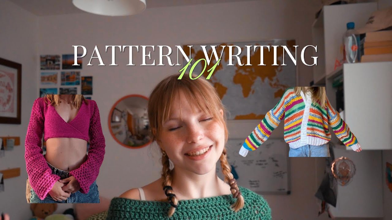 HOW I MAKE AND DESIGN MY OWN CROCHET PATTERNS / What Ele Makes - YouTube