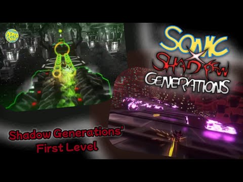 Trying Shadow Generations' First Level (Sonic X Shadow Generations ...