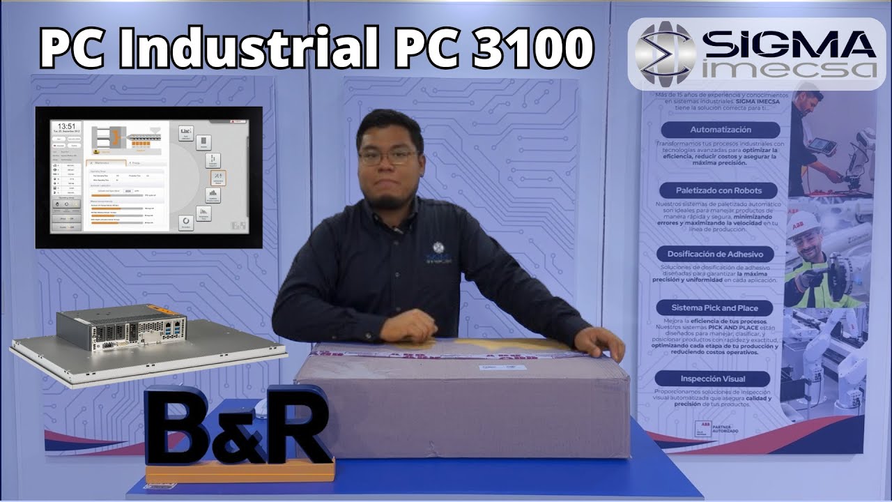 PC Industrial Automation PC 3100 B&R - YouTube