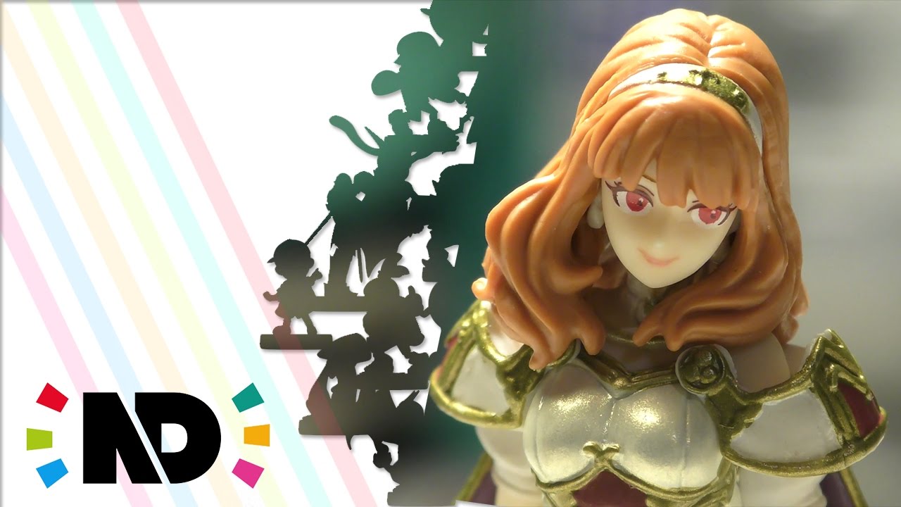 [Unboxing] Fire Emblem Echoes Alm & Celica amiibo - YouTube