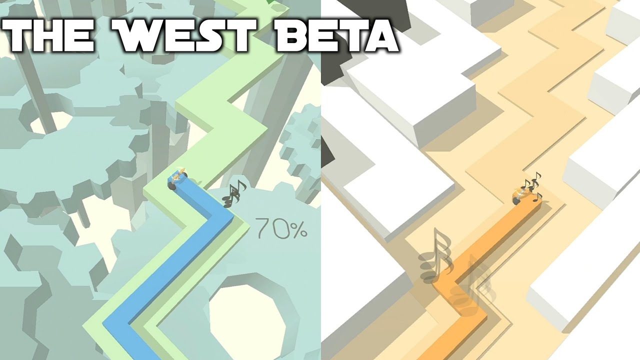 Dancing Line - The West Beta Version - YouTube