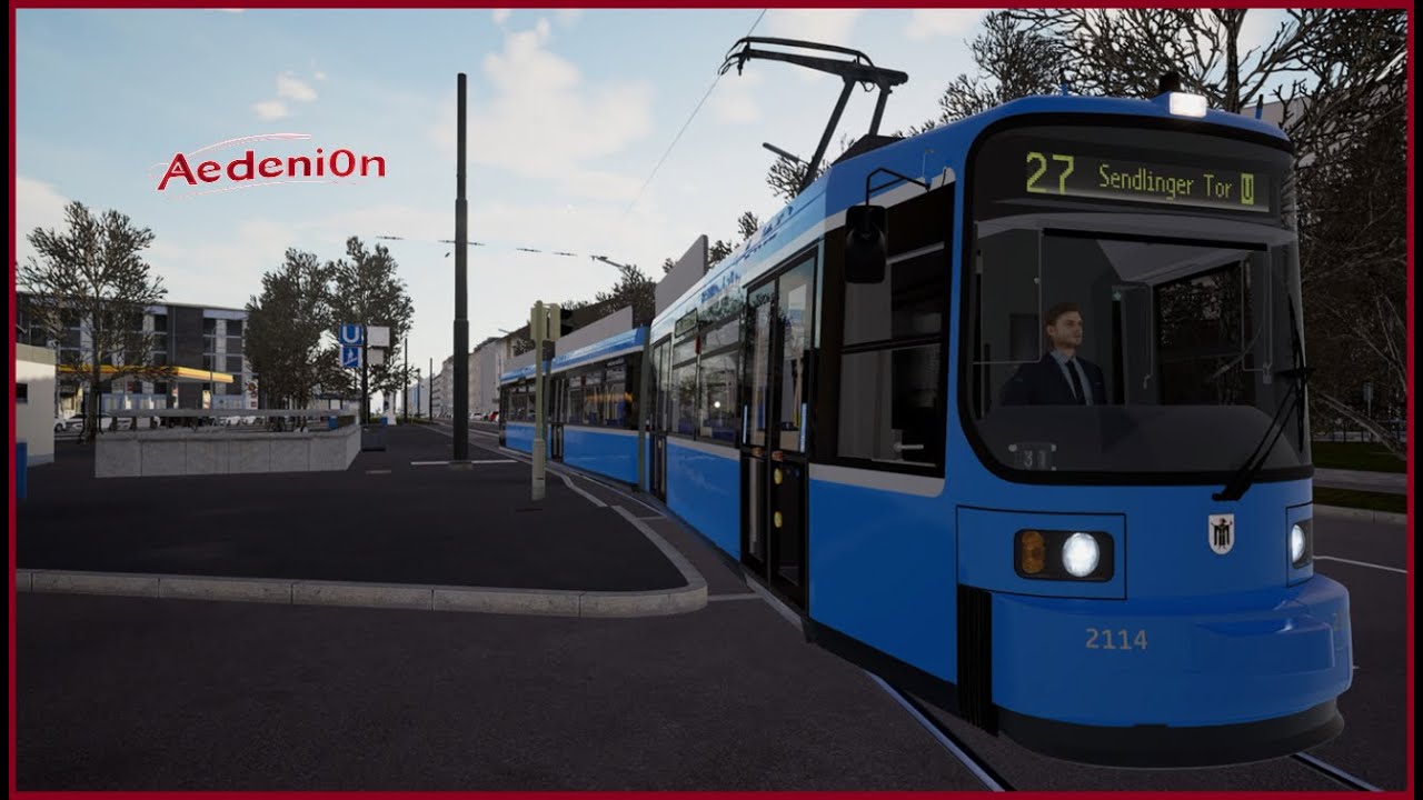 TramSim Vienna & Munich, ligne 27 !!! - YouTube