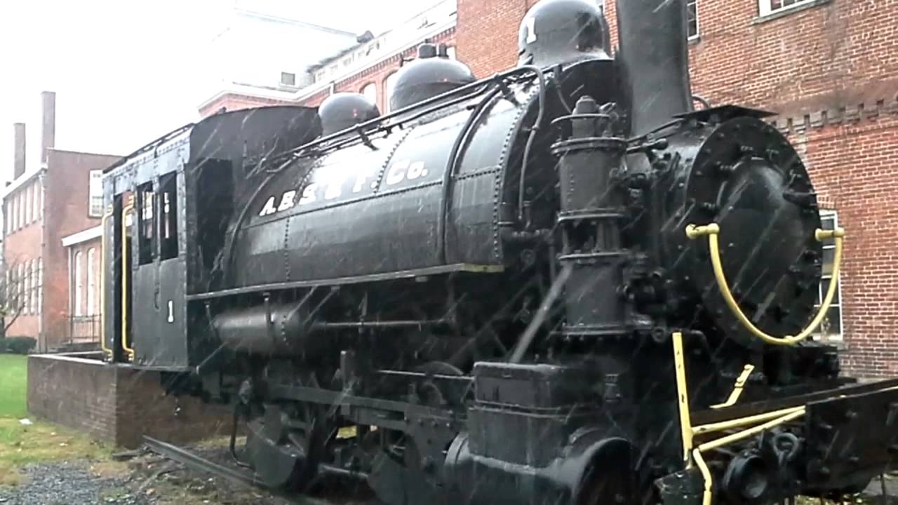 Train Museum in Paterson NJ. Snowing Nov.7 - YouTube
