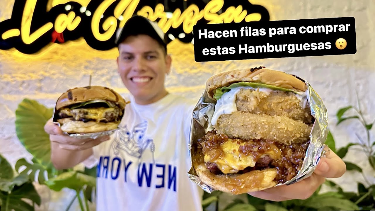 Probando las HAMBURGUESAS por las que hacen filas en Bucaramanga 😱 La Gloriosa Hamburgueseria ...
