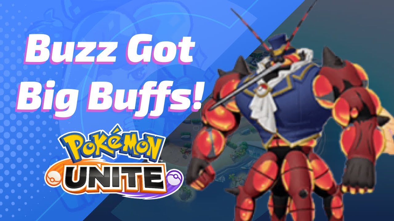 Buzzwole got buffs as big as his muscles in Pokemon Unite - YouTube