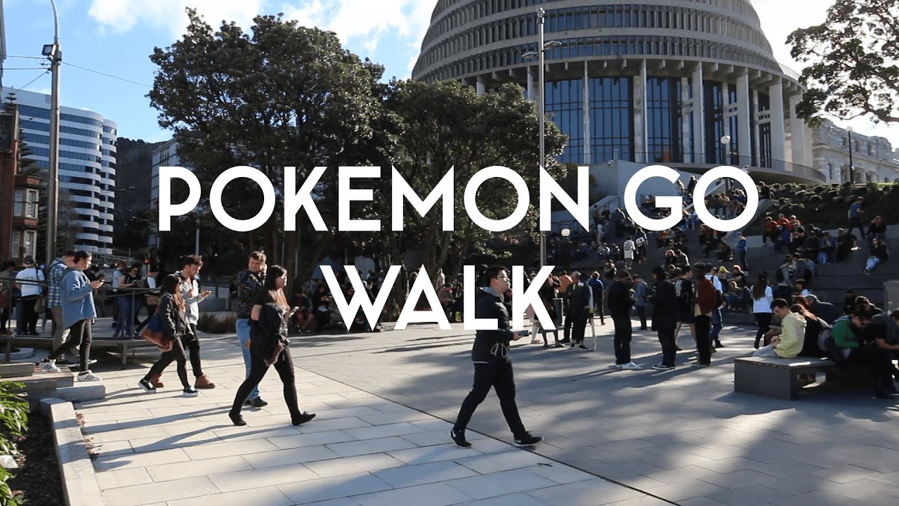 Pokémon GO Walk — Wellington - YouTube