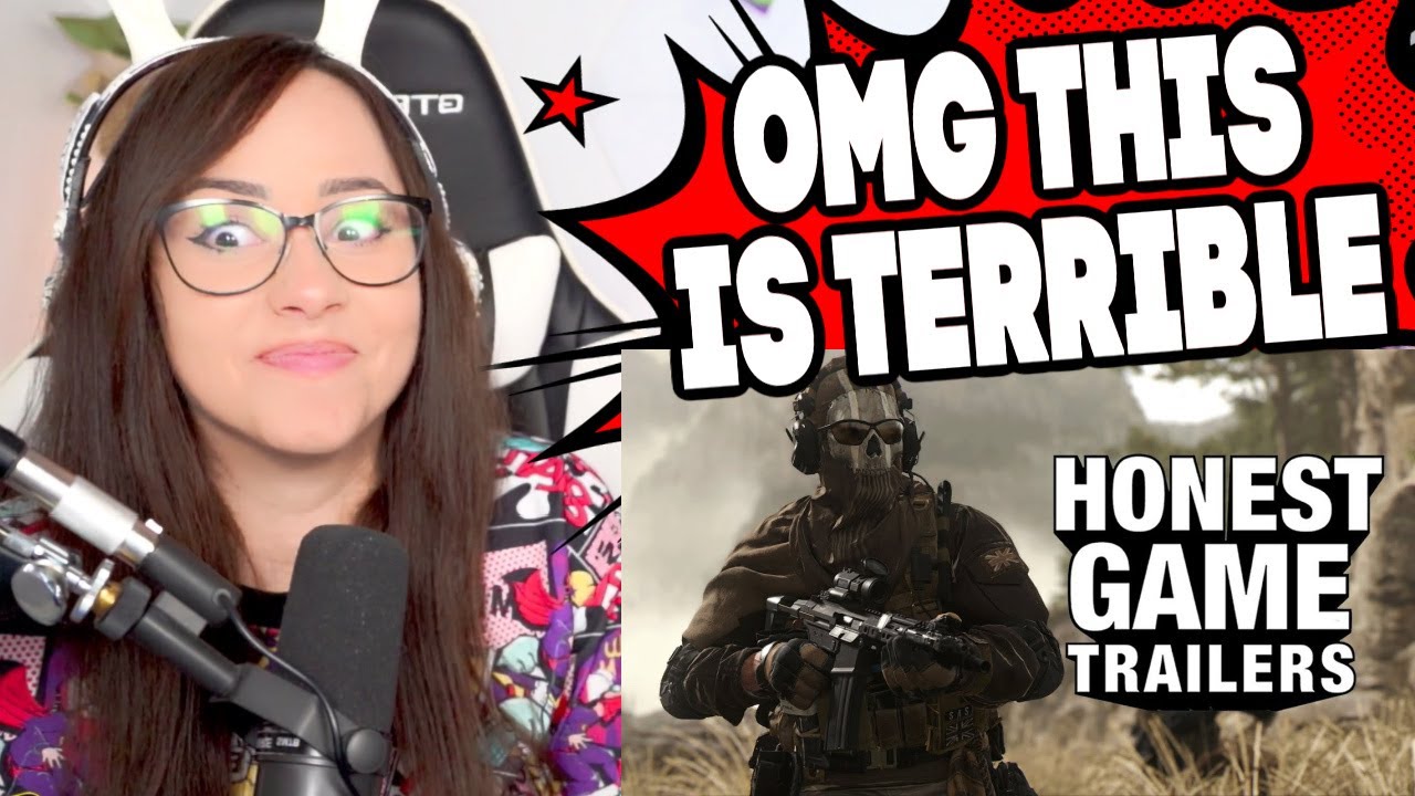Honest Game Trailers | Call of Duty: Modern Warfare 2 REACTION !!! - YouTube