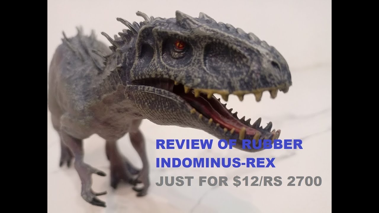Awesome Indominus rex toy rubber figure just for almost $12 /PKRs 2700 ...