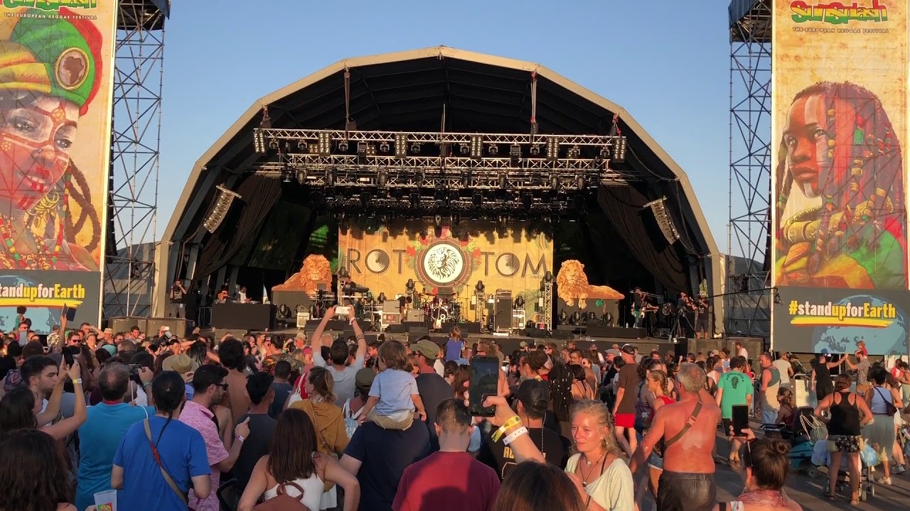 Rototom 2019 - Drum Call to Start Main Stage - YouTube