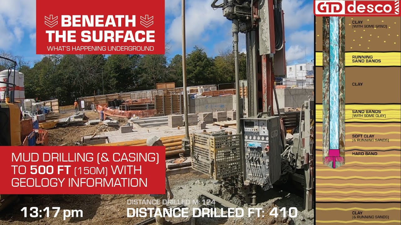 Beneath the Surface! - Mud Drilling (& Casing) to 500 Feet (150M) - YouTube