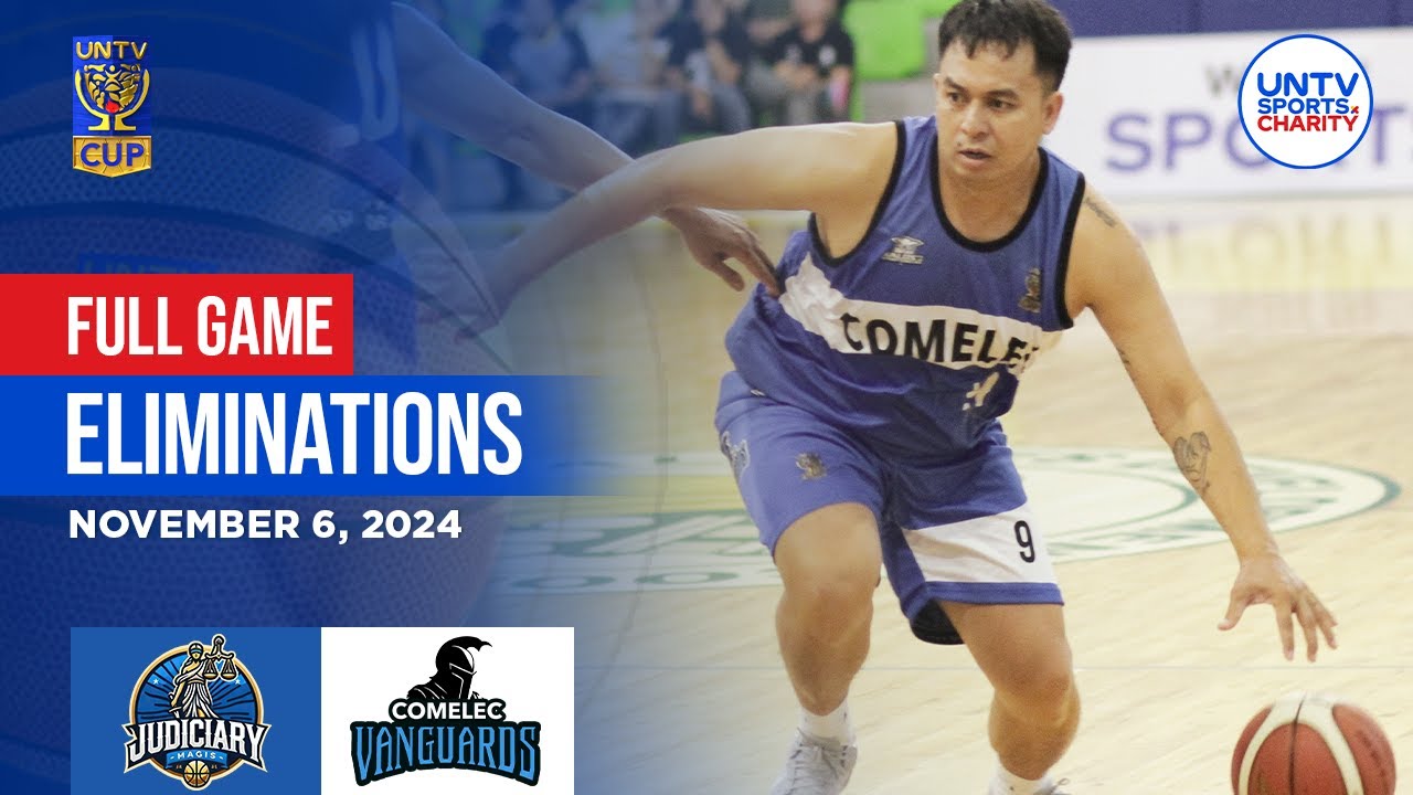 FULL GAME: JUDICIARY vs COMELEC on November 06, 2024 | #UNTVCupSeason11 ...
