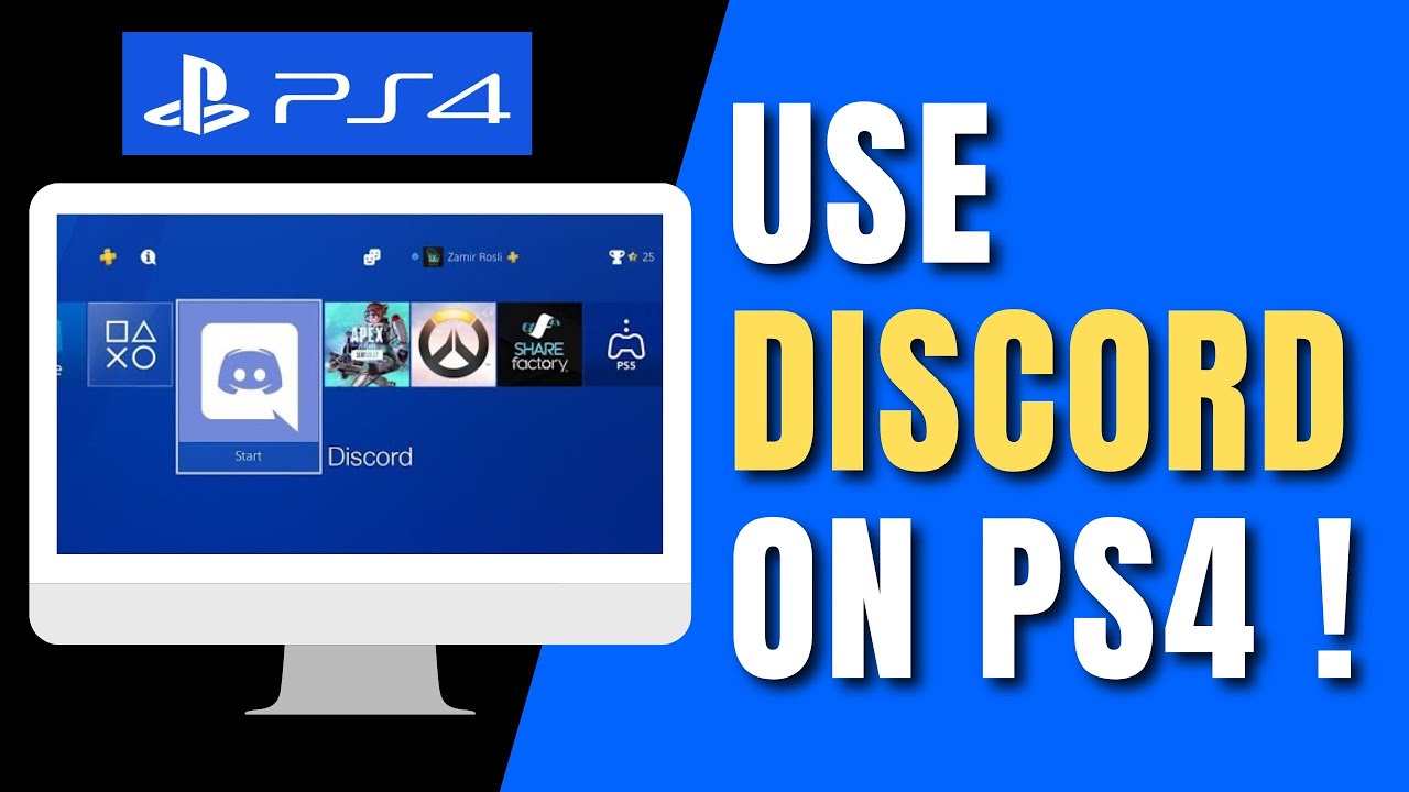 How To Use Discord On PS4 ! - YouTube