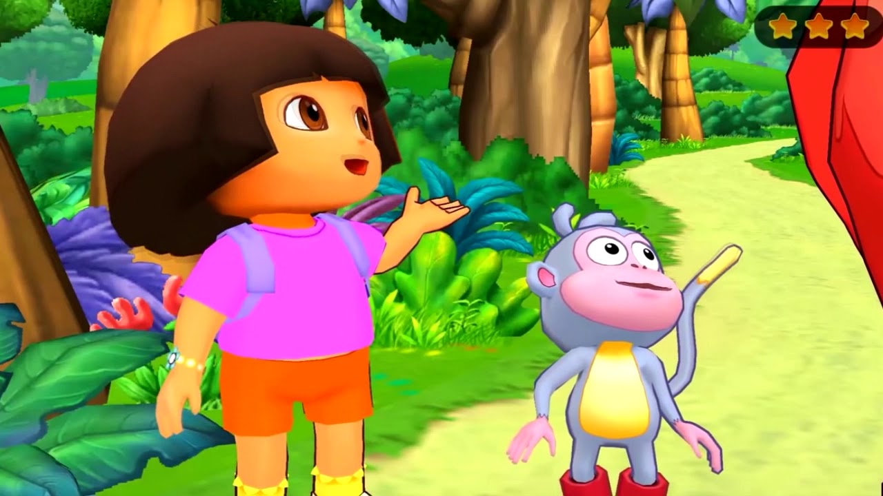 Dora the Explorer - Camping with Dora - Part 1 - Nickelodeon Funny ...