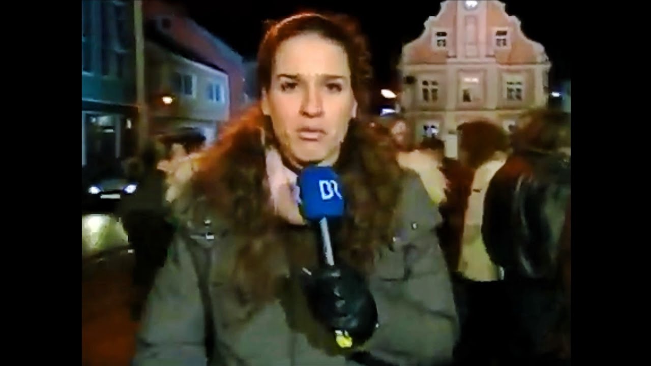leather gloved reporter | old clip - YouTube
