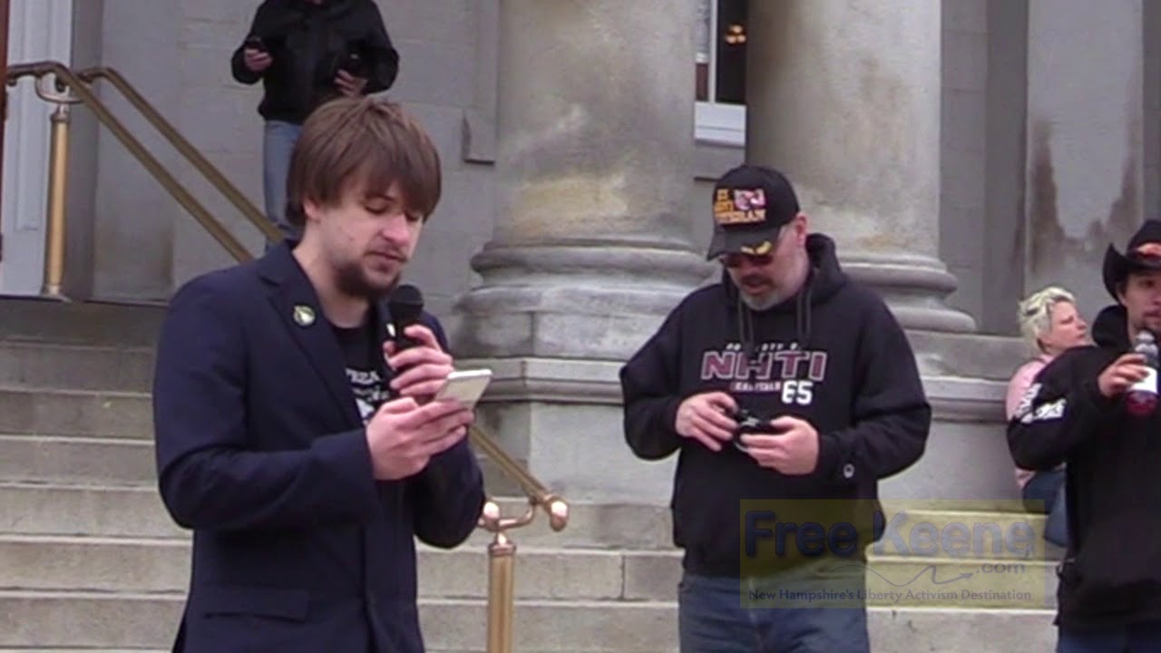 Libertarian State Rep Caleb Dyer Speaks at 4/20 Rallies in Concord ...