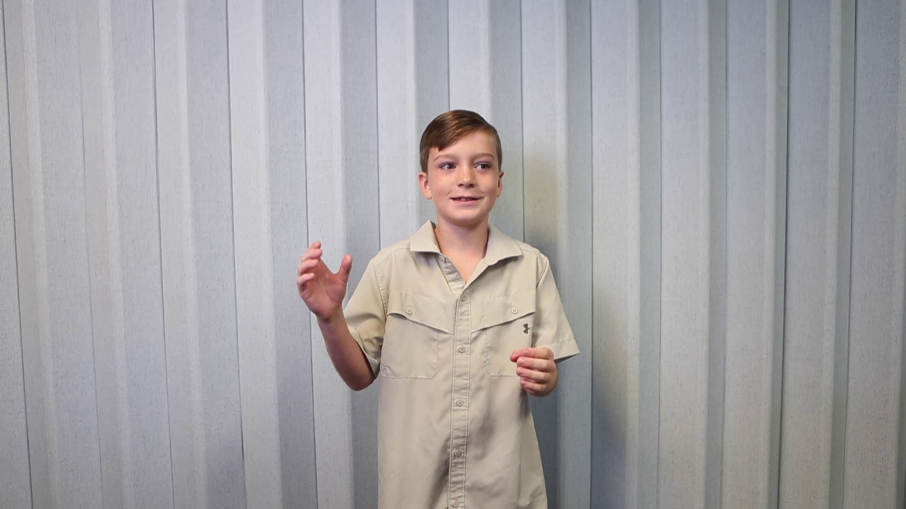 Voices of the Storm: Davin West, 4th grade, Wedgewood Lane area - YouTube