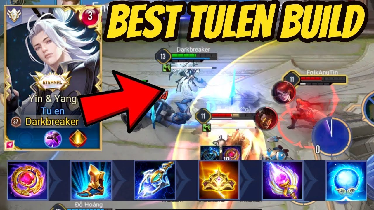 TULEN BEST BUILD FOR RANKED | AoV | 傳說對決 | RoV | Liên Quân Mobile - YouTube