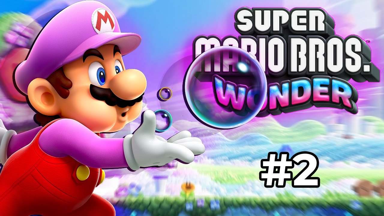NEW BUBBLE POWER UP! MARIO WONDER PART 2 - YouTube