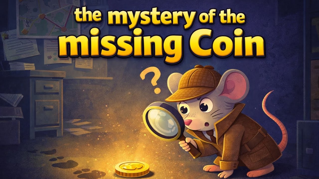 The mystery of the missing coin #animatedstory - YouTube