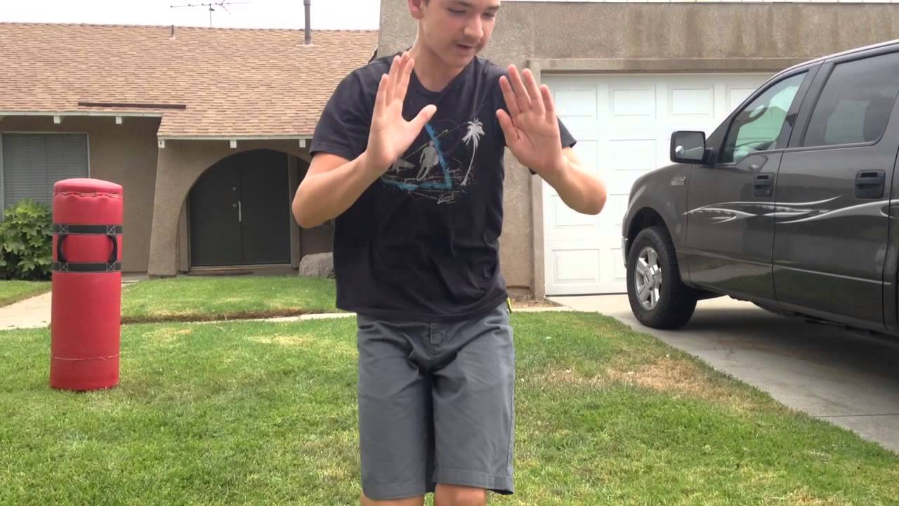 Basic Football Stances - YouTube