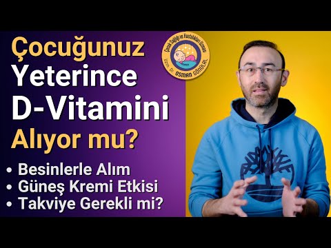 Çocuğunuz Yeterince Vitamin-D Alıyor mu?