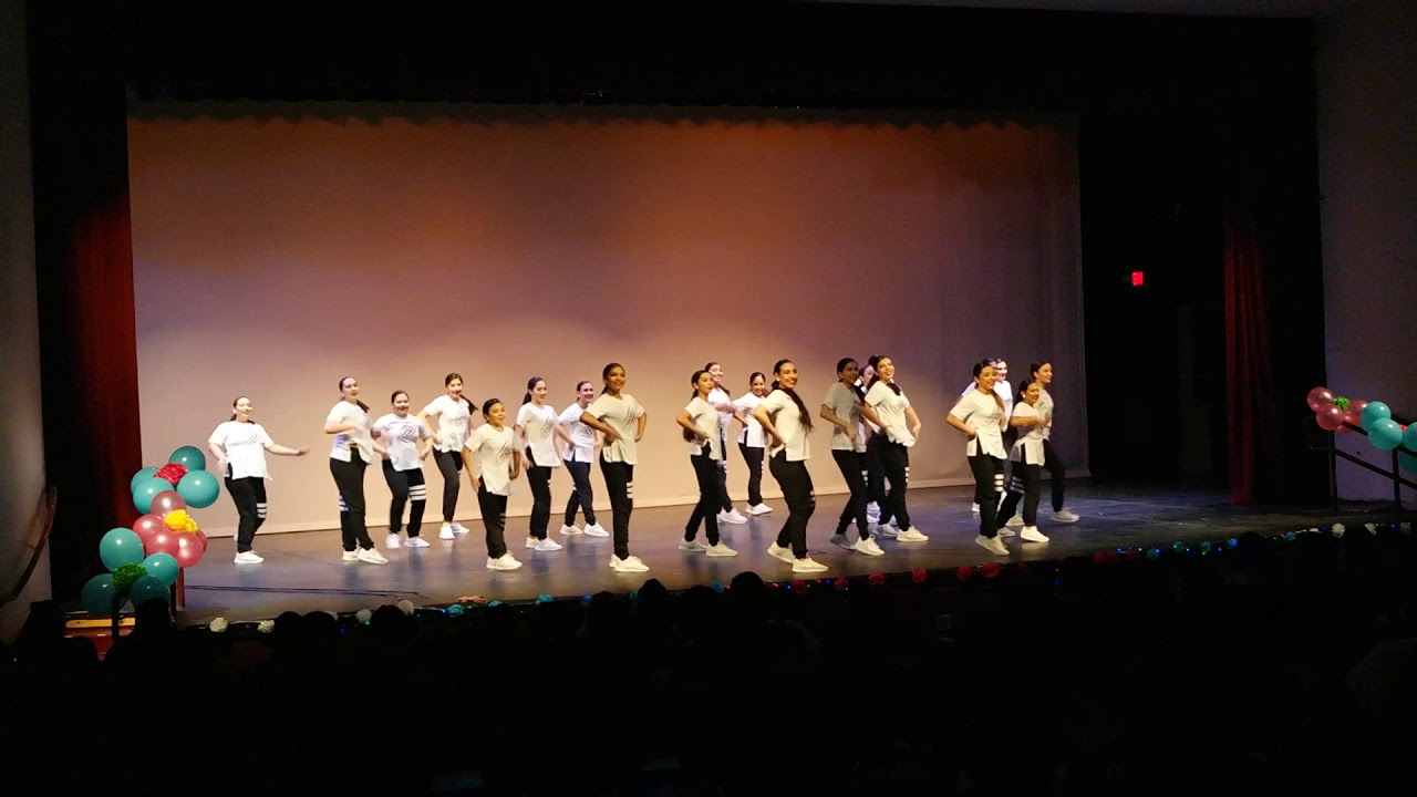 PSJA High School Bearettes Team HipHop at Variety Dance Concert 2018 ...