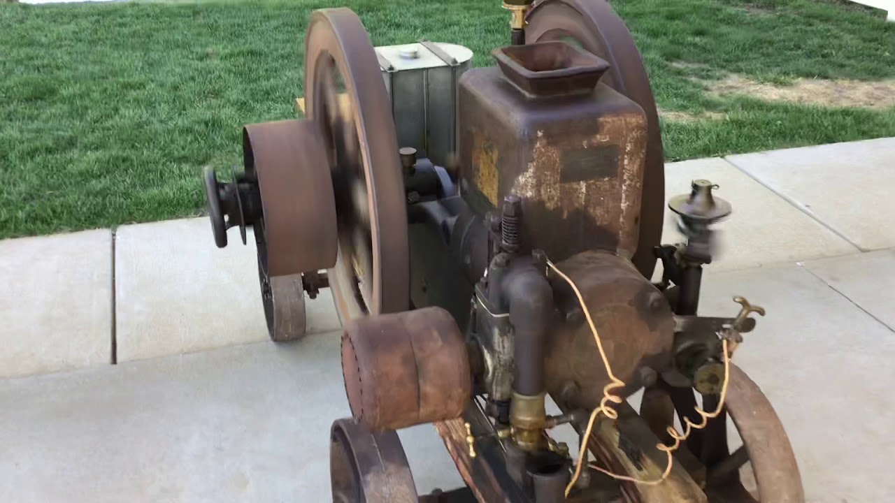 4 HP Lauson Lawton - YouTube