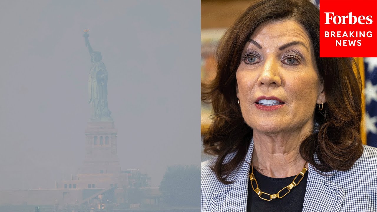 BREAKIING NEWS: Governor Kathy Hochul Provides Update As Smoke From ...