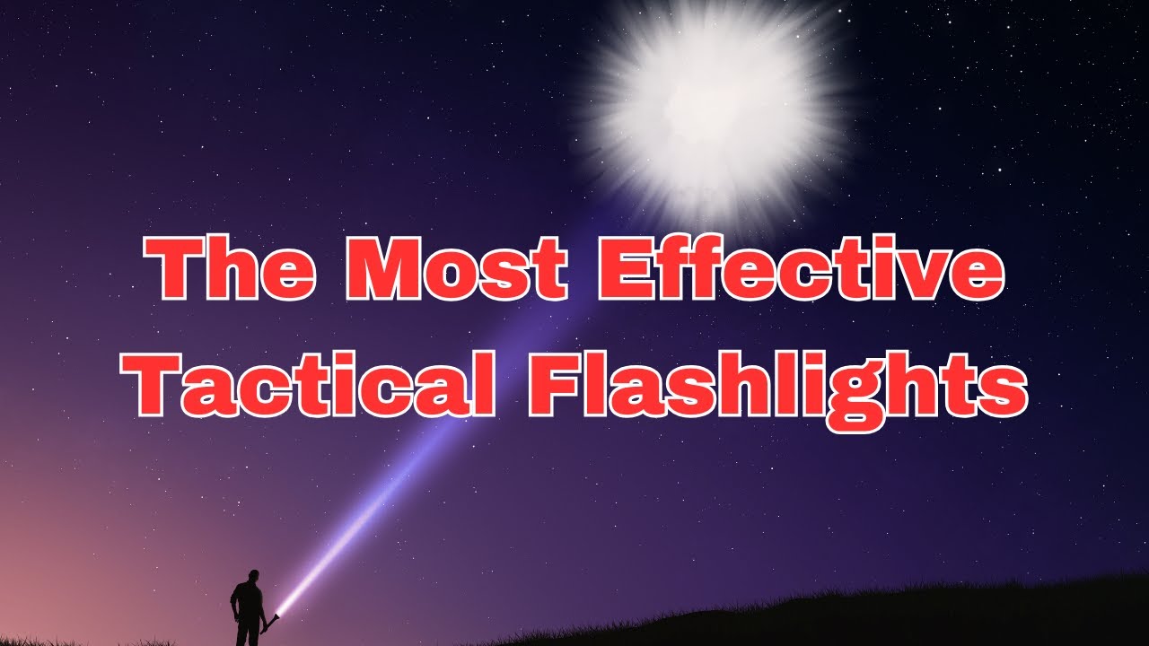 Shed Light on Danger - The Most Effective Tactical Flashlights - YouTube